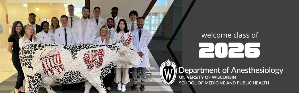 Department of Anesthesiology – University of Wisconsin School of ...