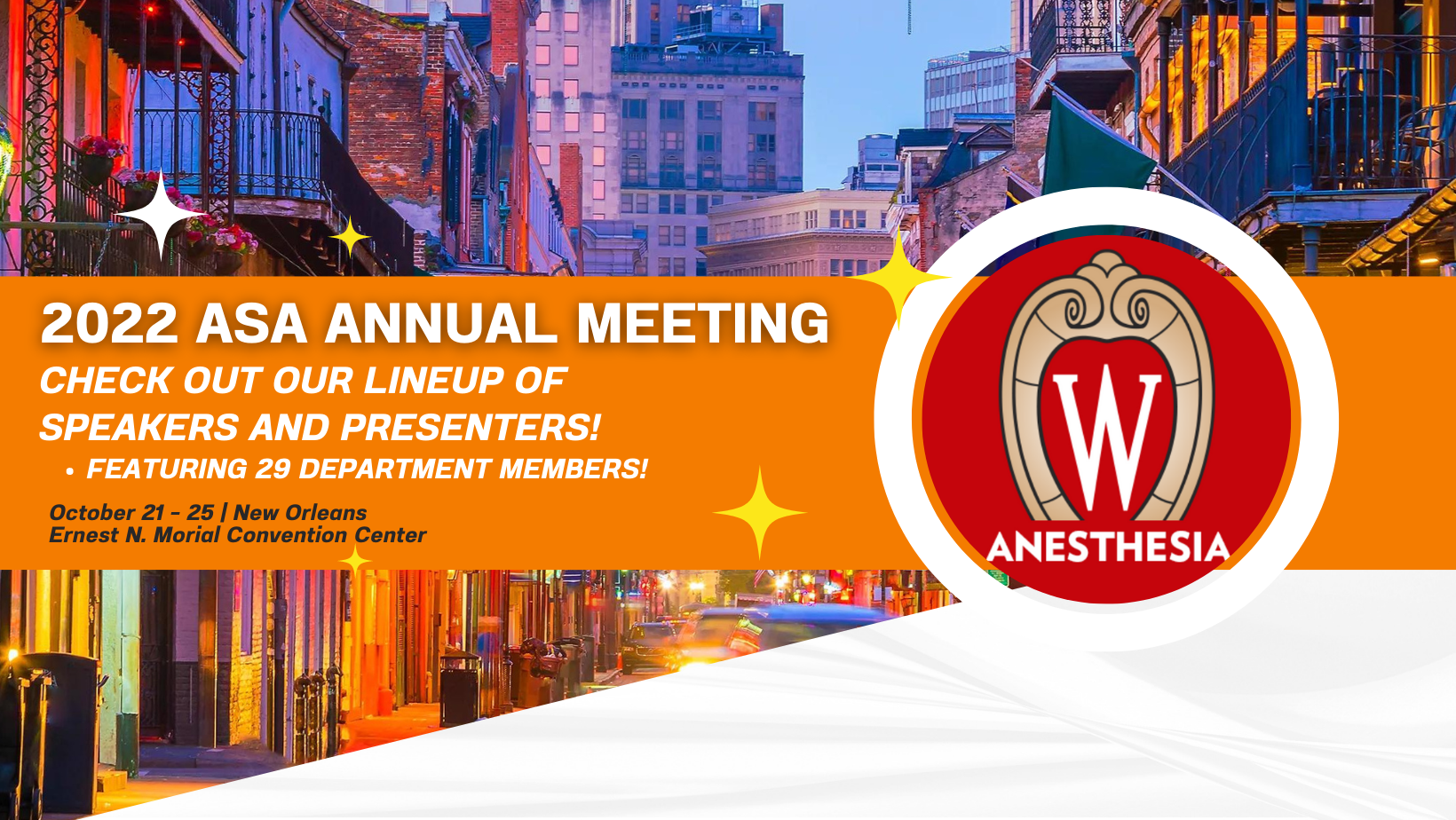 Hero ASA Landing Page Website – Department of Anesthesiology – UW–Madison