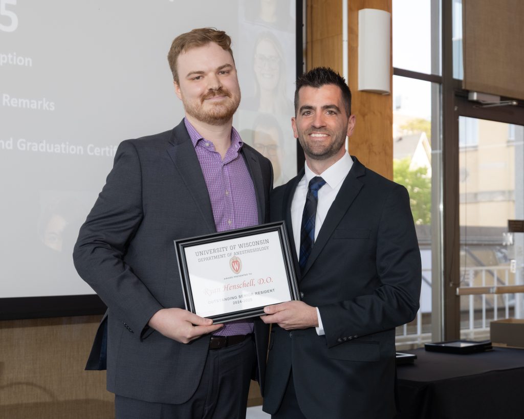 2025 Department of Anesthesiology Resident and Fellow Graduation ...